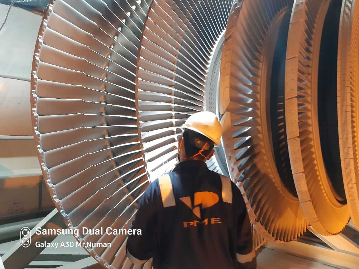 Sand Blasting for Steam turbine – Plants Maintenance Experts